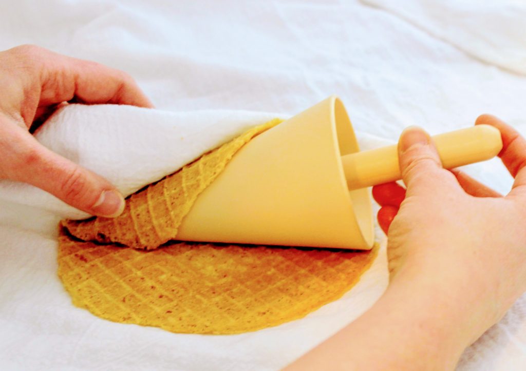 Keto Waffle Cones - Almond Flour, GF, Low Carb, Keto Ice Cream Cones