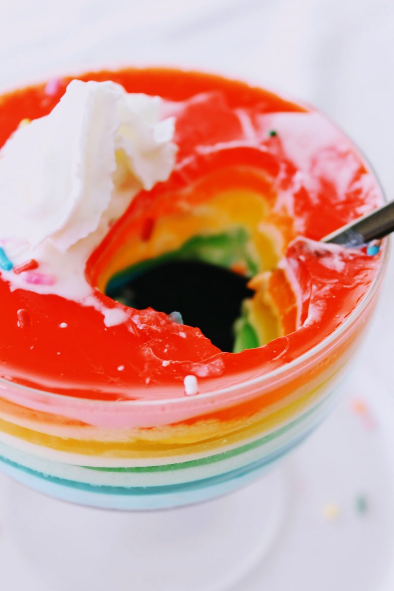 Keto Rainbow Sugar Free Jello Cups - Keen for Keto - Low Carb, GF
